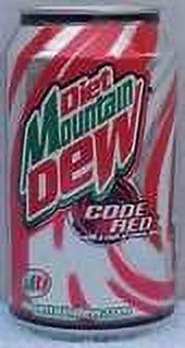 Mountain Dew Code Red Soda, 12 Oz Can (Pack Of 24) - Walmart.com
