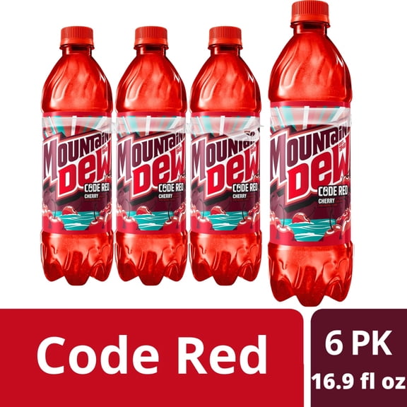 Mountain Dew Code Red in Mountain Dew - Walmart.com
