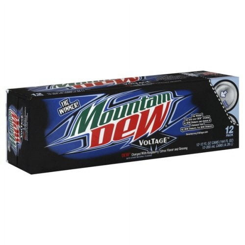 Mountain Dew Soda Fridge Pack (Pack of 4) (Voltage) - Walmart.com