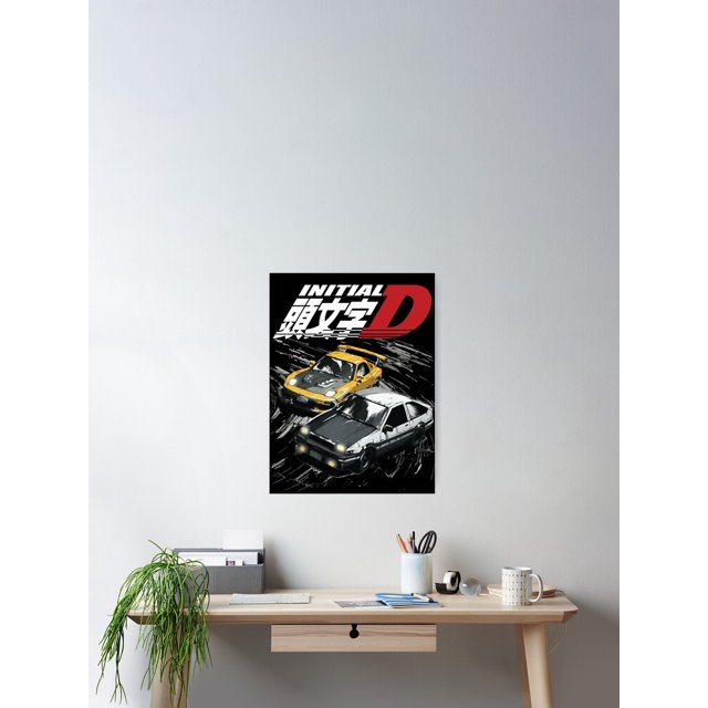 Mountain Drift Racing Initial D Tandems AE86 vs FD rx-7 - Walmart.com