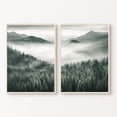 Mountain Forest Foggy Landscape Misty Nature Mountain Photography Room ...