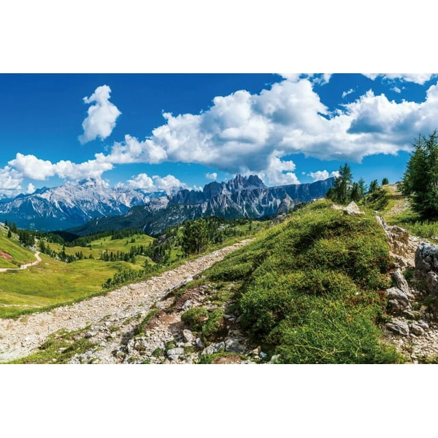 Mountain Forest Lake Photography Backdrop Banff National Park Canadian ...