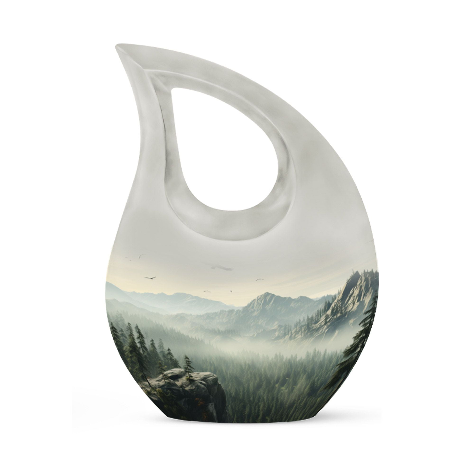 Mountain & Forest Urn - Keepsake Urns For Human Ashes - Urn For Ashes ...