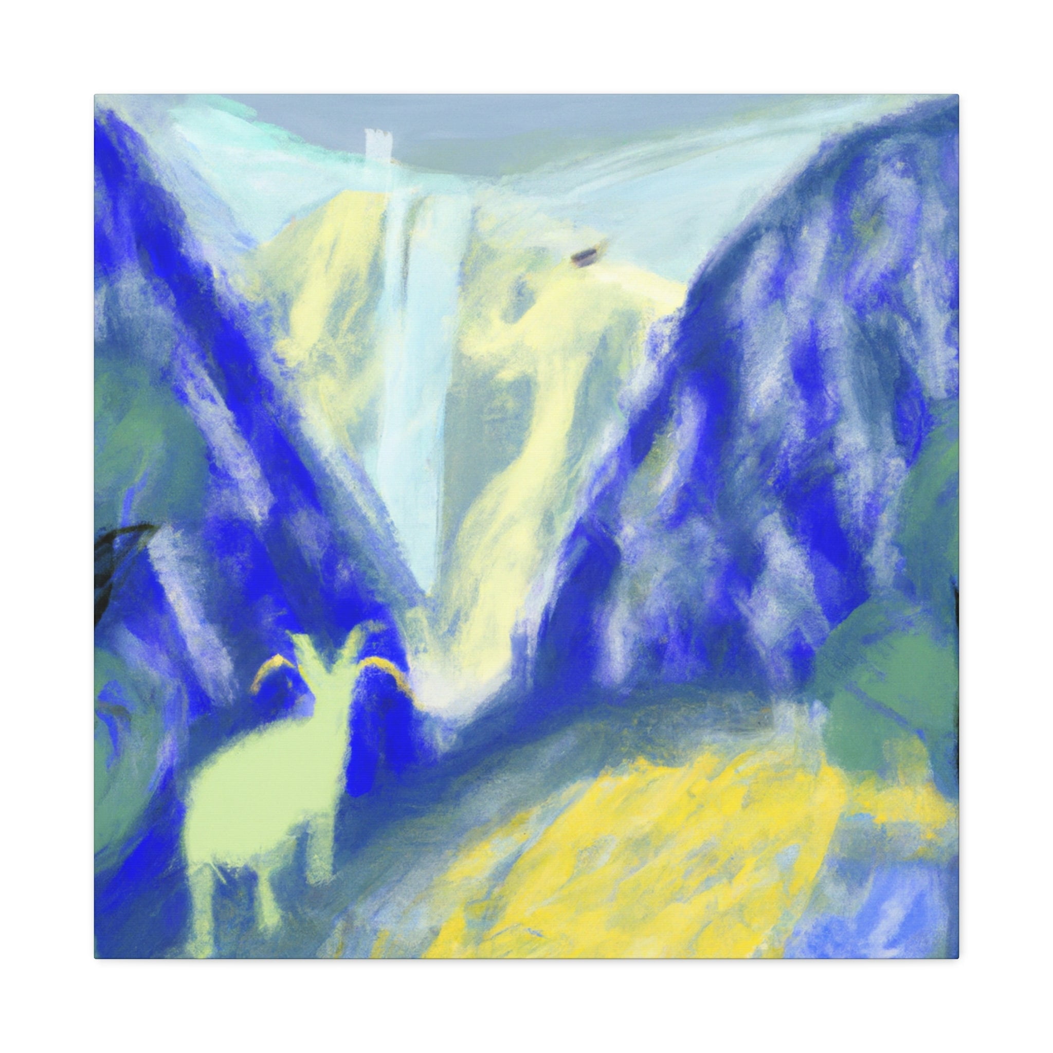 Mountain Goats Abound - Canvas - Walmart.com