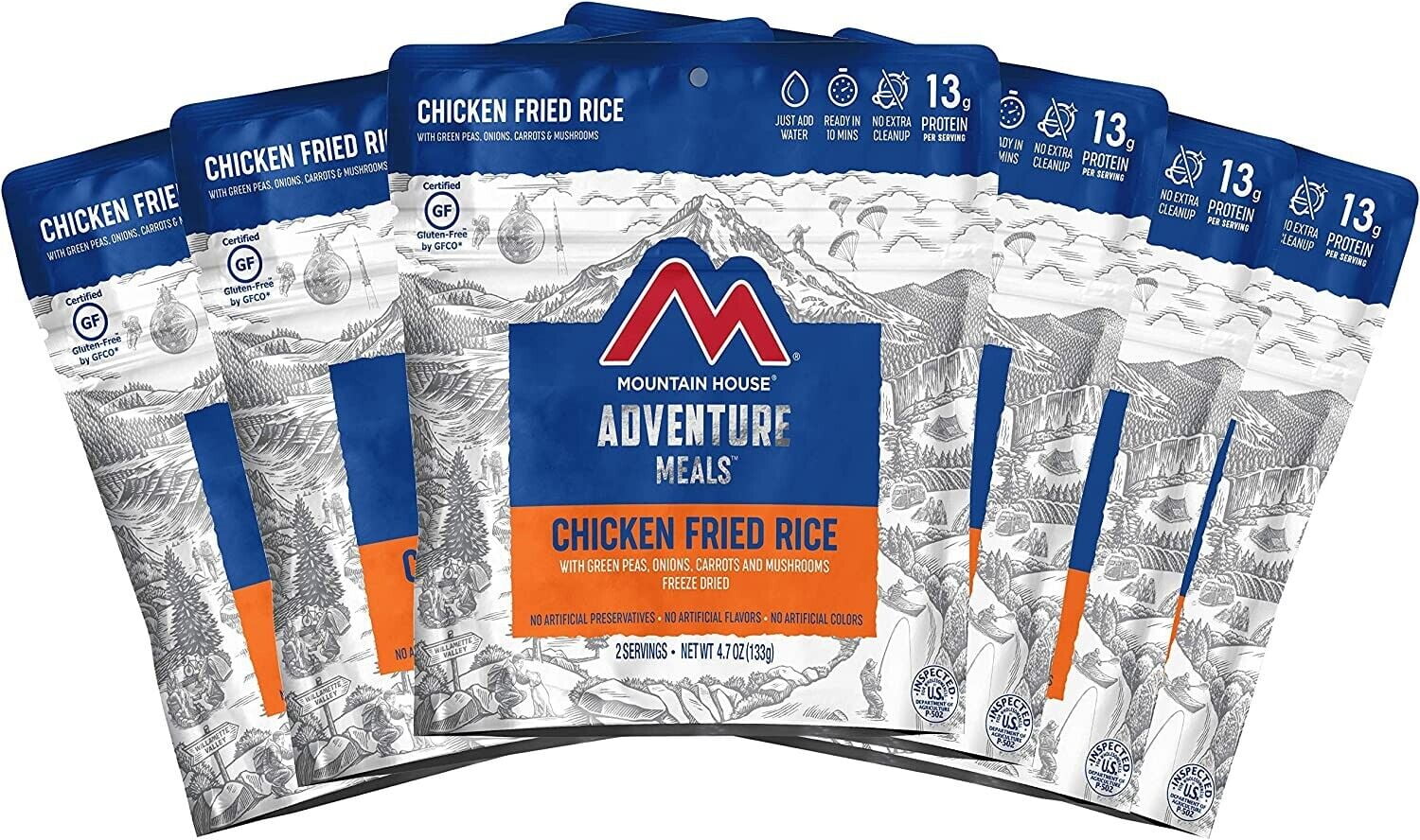 Mountain House Chicken Fried Rice | Freeze Dried Backpacking & Camping ...