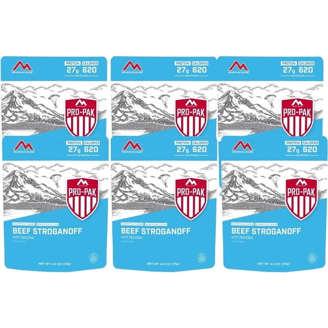 Mountain House Freeze Dried Beef Stroganoff - Pro-Pak Emergency ...