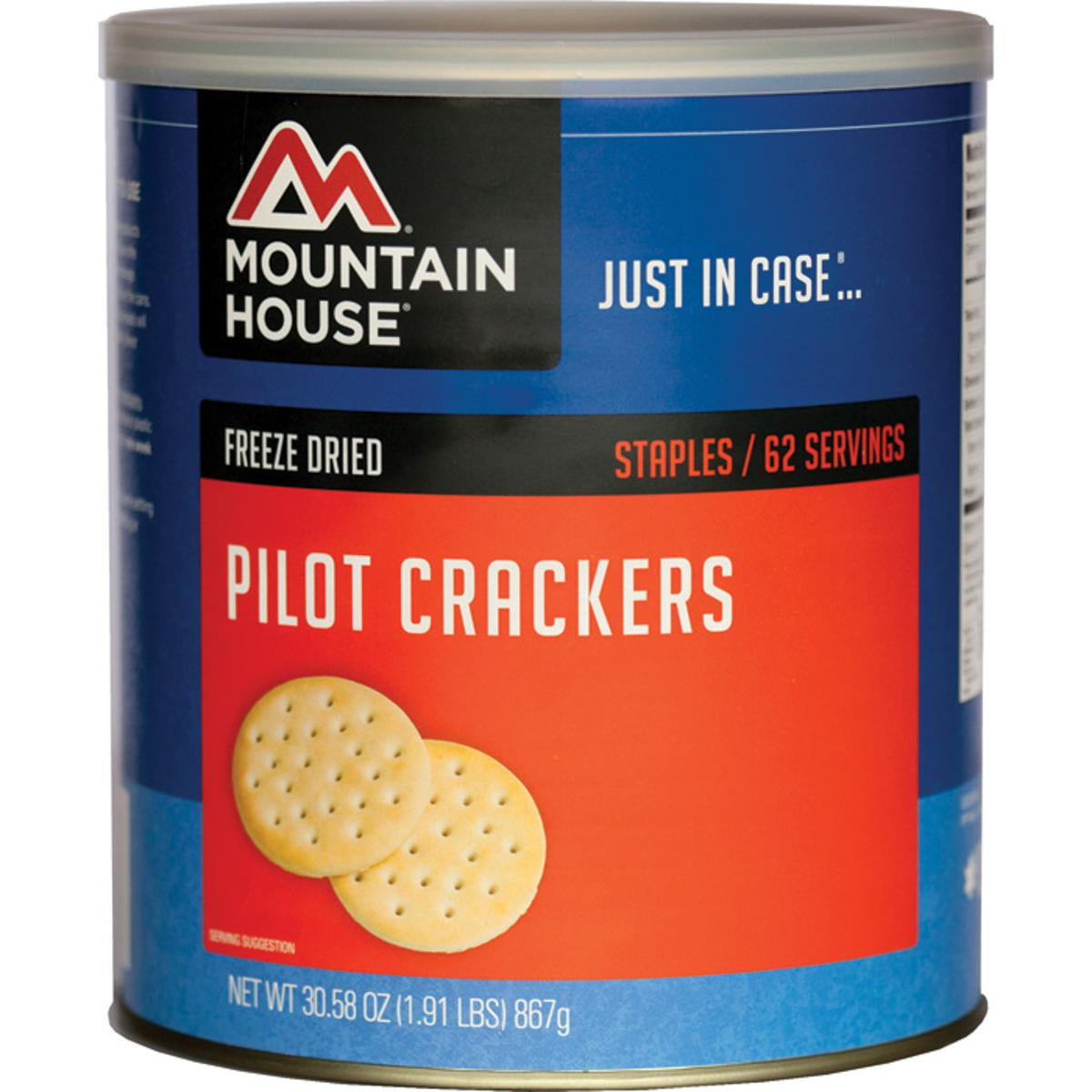 Mountain House Freeze Dried Pilot Bread Crackers Can - Walmart.com
