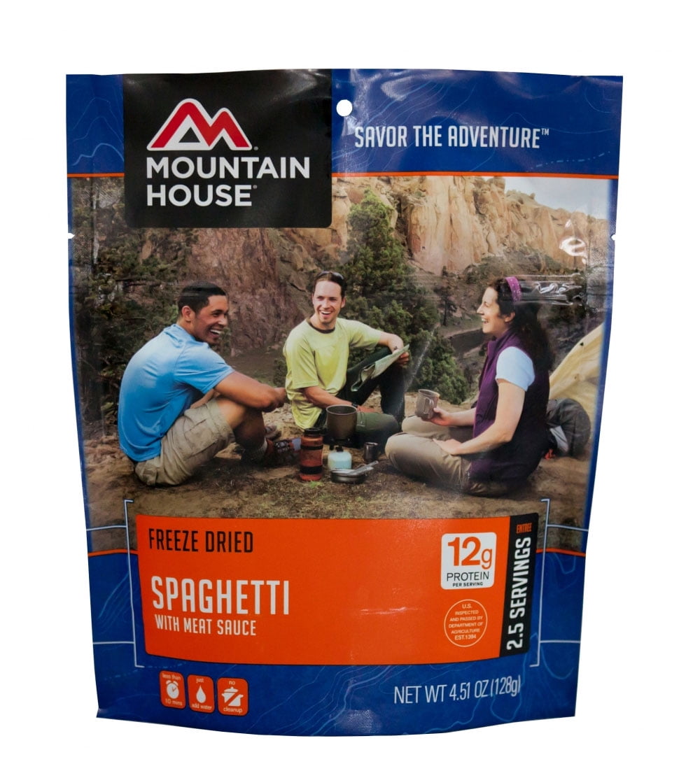 Mountain House Spaghetti with Meat Sauce - Walmart.com