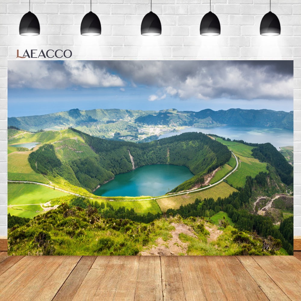 Mountain Lake Backdrop Banff National Park Scenery Forest Nature ...