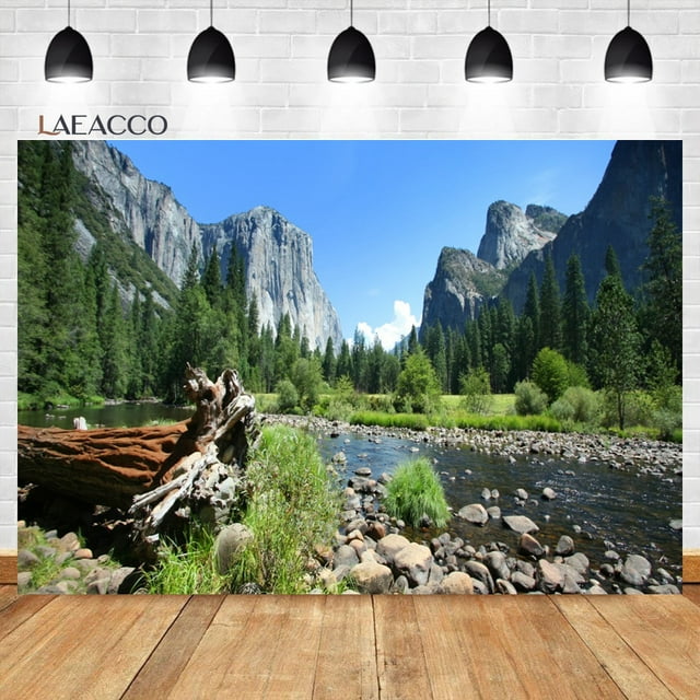 Mountain Lake Backdrop Banff National Park Scenery Forest Nature ...