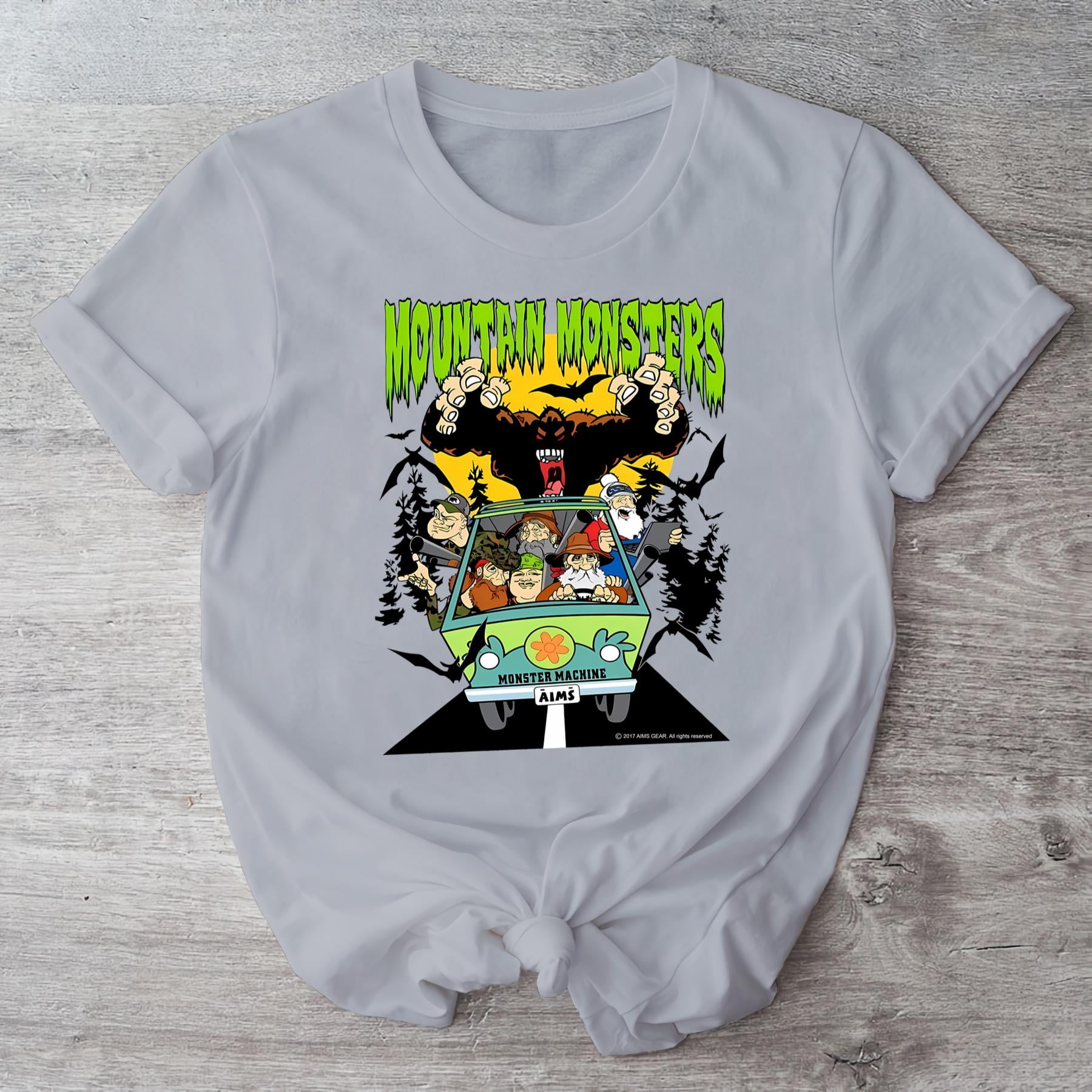 Mountain Legends Hunter Shirt, Cryptid Style Graphic Tee, Up to Size ...