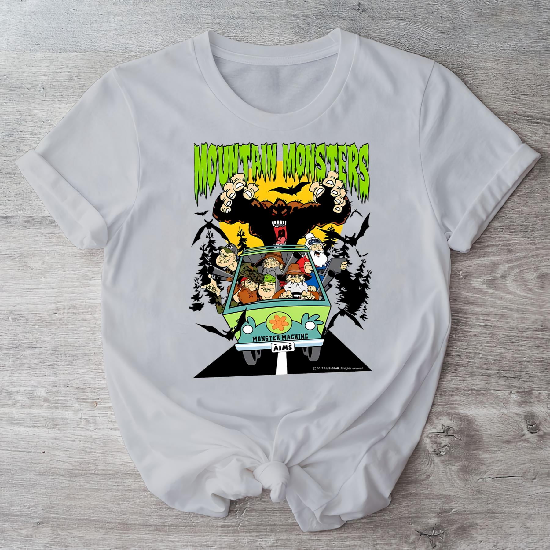 Mountain Legends Hunter Shirt, Cryptid Style Graphic Tee, Up to Size ...