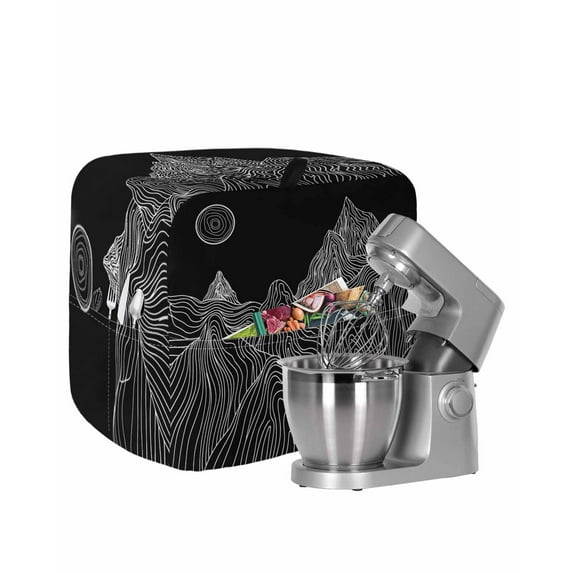 Mountain Line Stand Mixer Dust Cover with Storage Pocket & Handles ...