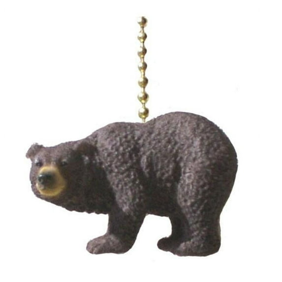 Mountain Lodge Black Bear Decorative Ceiling Fan Pull - Walmart.com