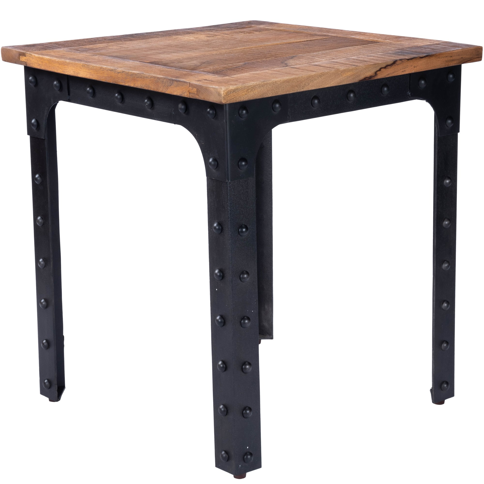 Butler Specialty River Wood & Iron Metal Dining Table in Beige ...