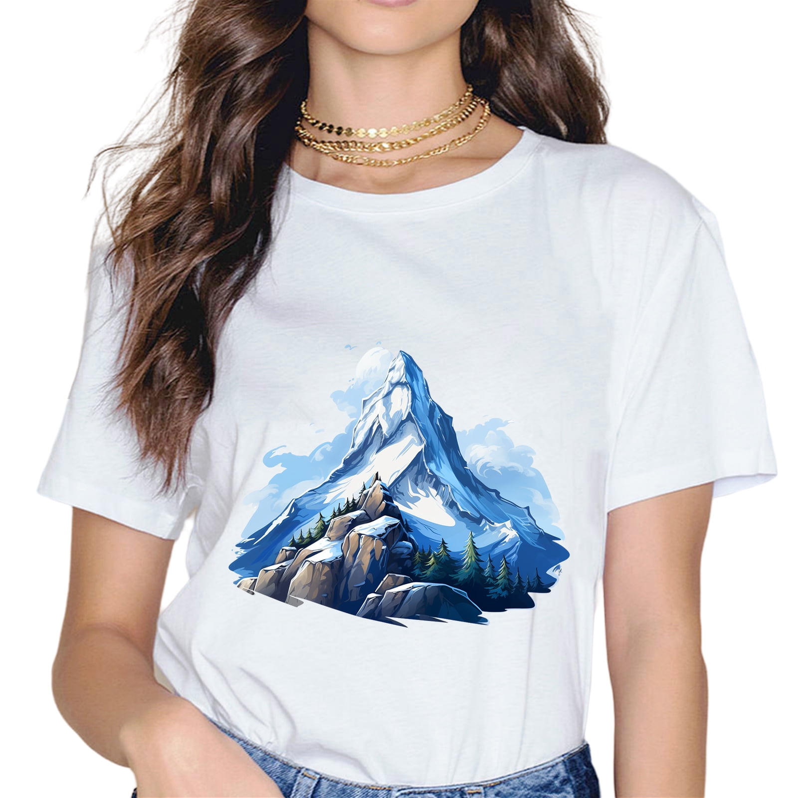 Mountain Lovers Snow Sking Vintage Retro Winter Sports T-Shirt ...