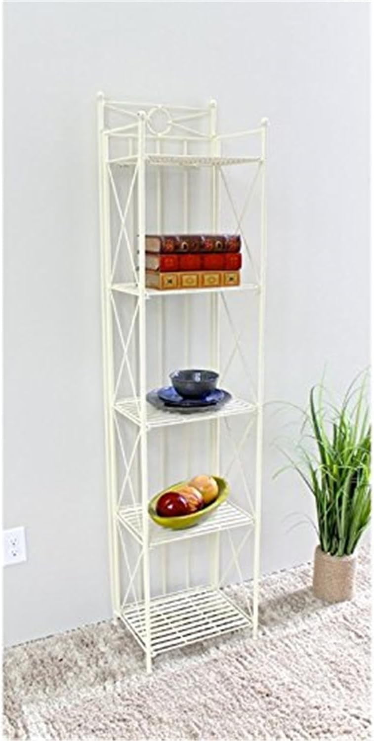 Mountain Majesty Narrow 4-Tier Iron Folding Bakers Rack - Walmart.com