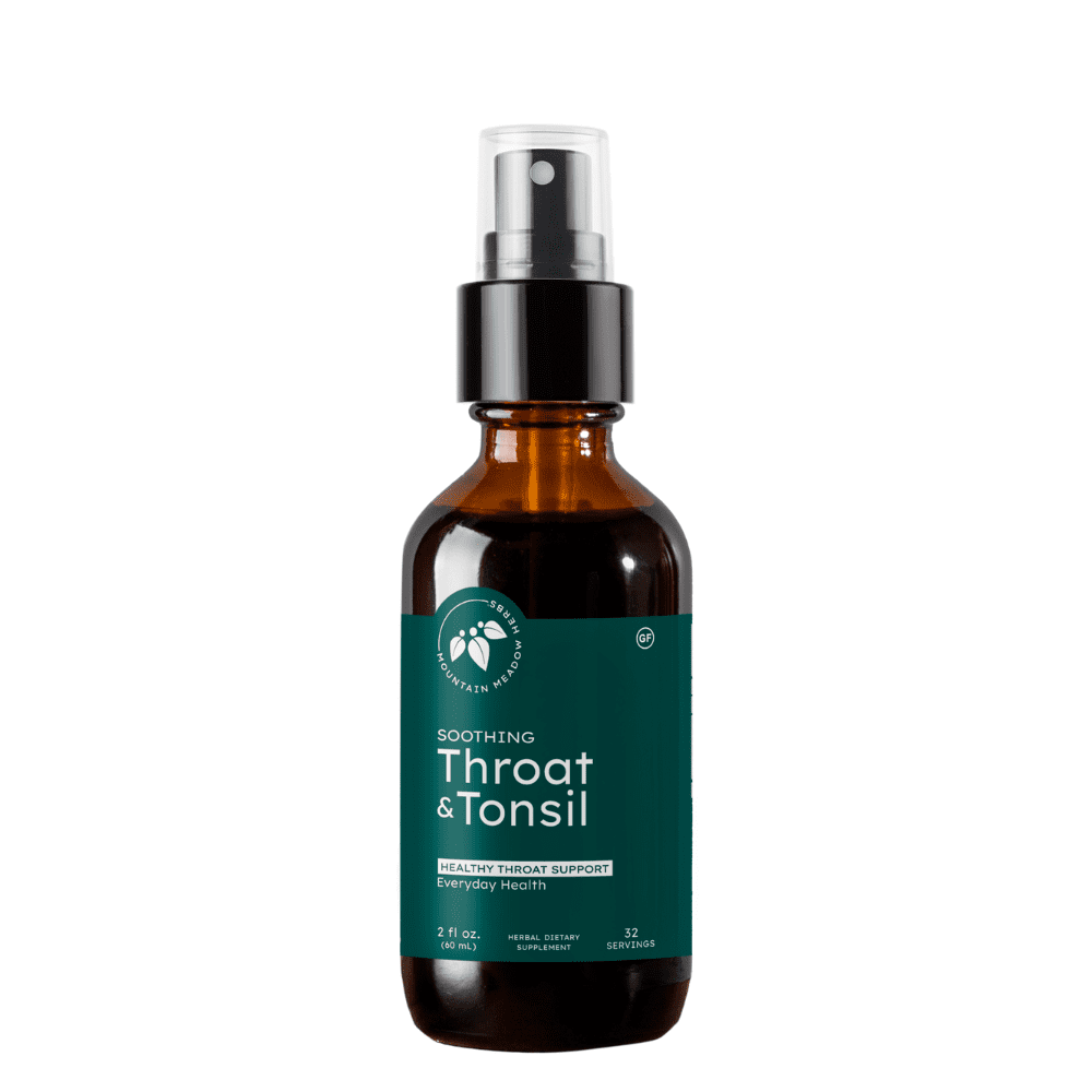 Mountain Meadow Herbs Throat & Tonsil Spray, Herbal Support for ...