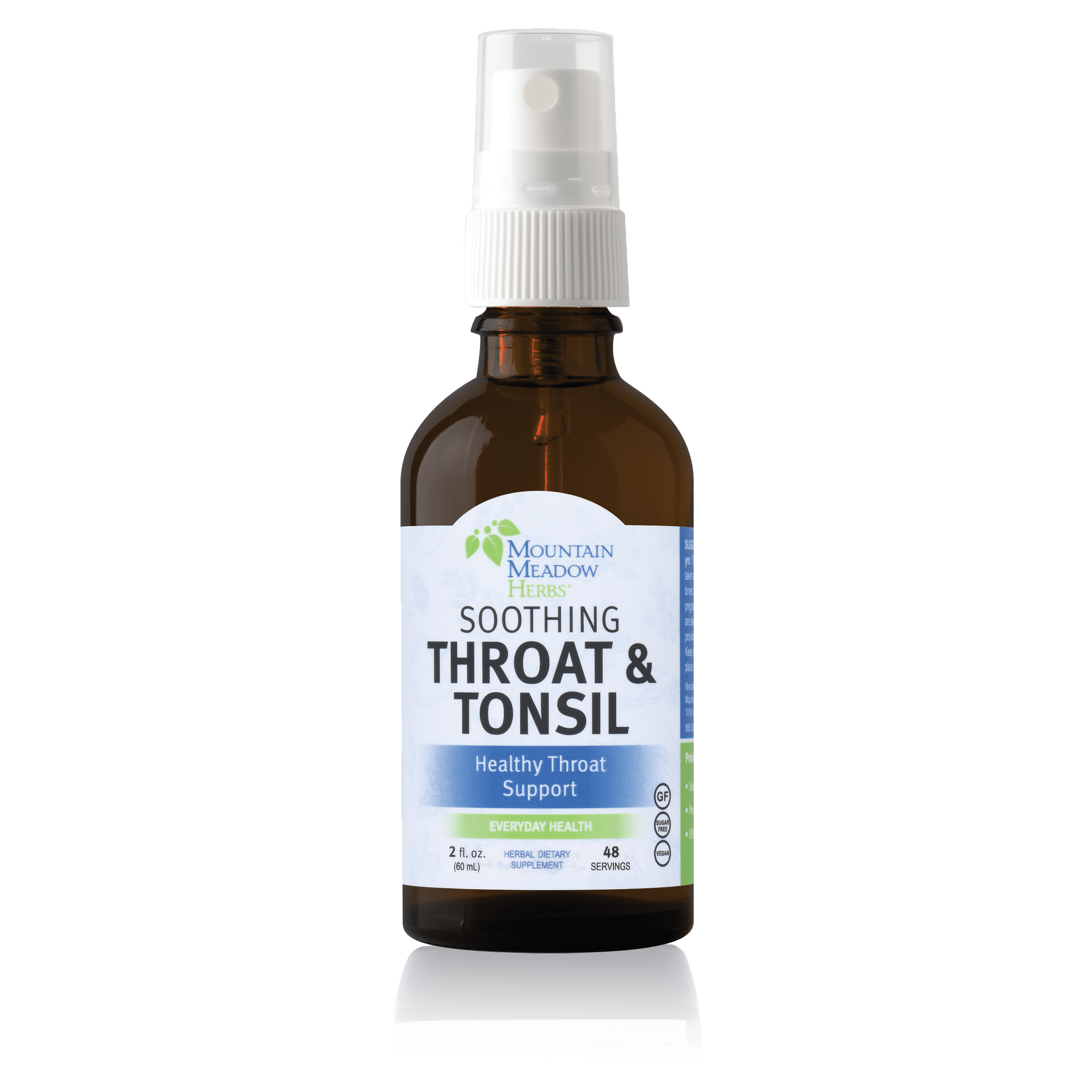 Mountain Meadow Herbs Soothing Throat & Tonsil 2 oz. | Liquid Herbal ...