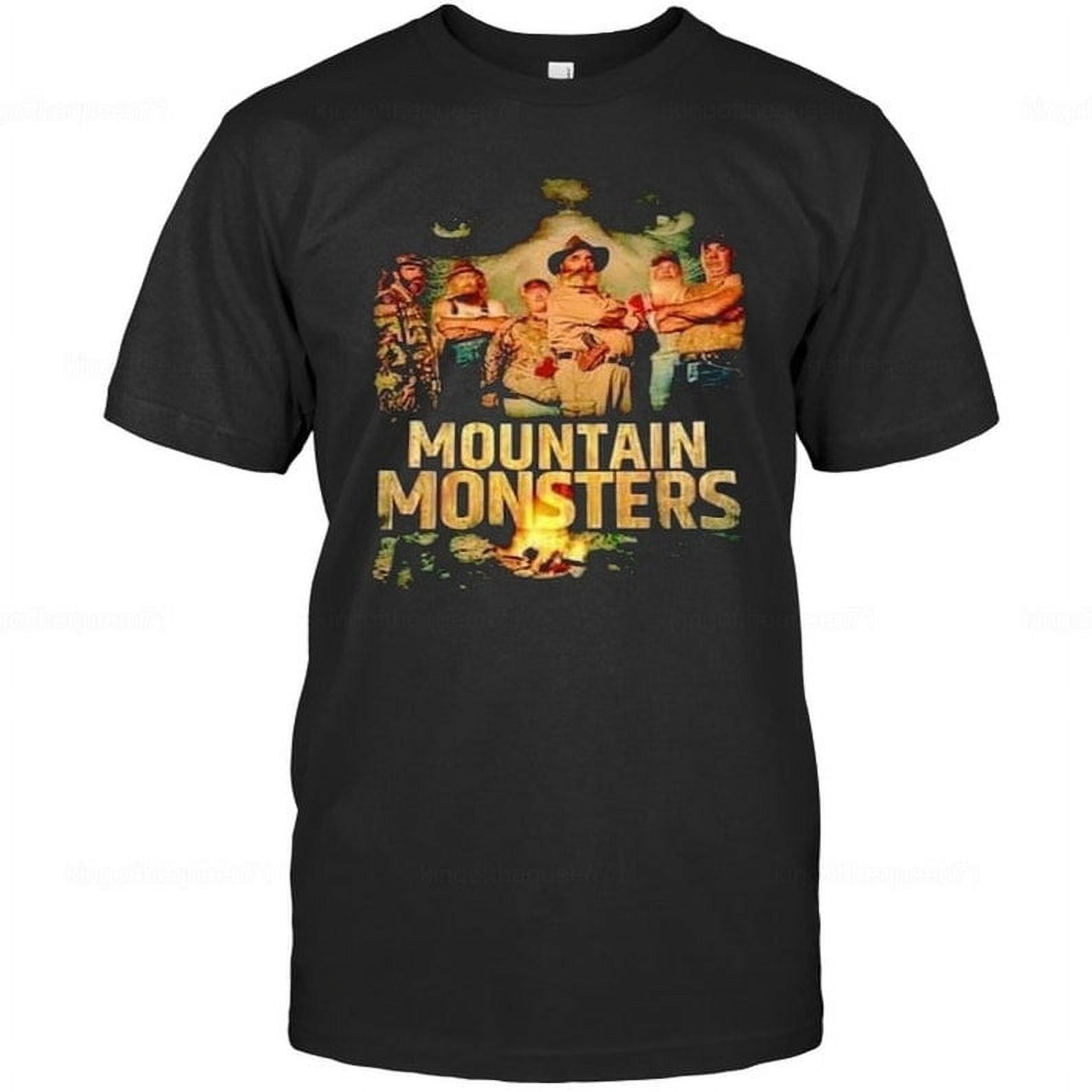 Mountain Monsters Shirt, Mountain Monsters Tee, Monster Shirt, Retro ...