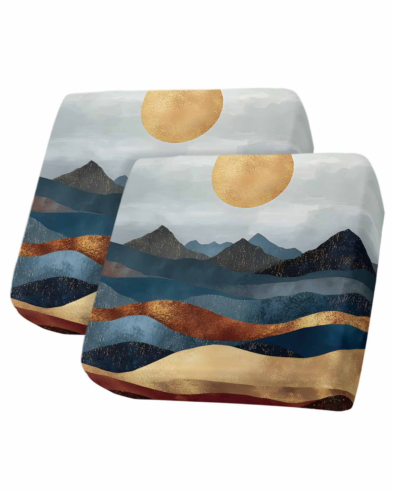 Mountain Moon Sofa Couch Cushion Covers Washable, Removable Stretchable ...