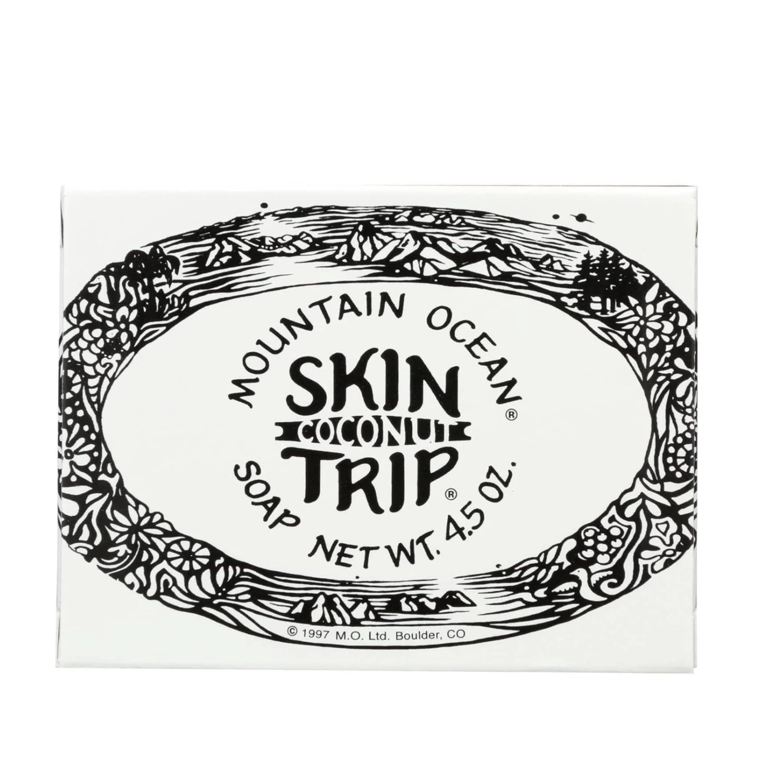Mountain Ocean Skin Trip TGF4 Coconut Soap | 4.5oz | Gentle Cleansing ...