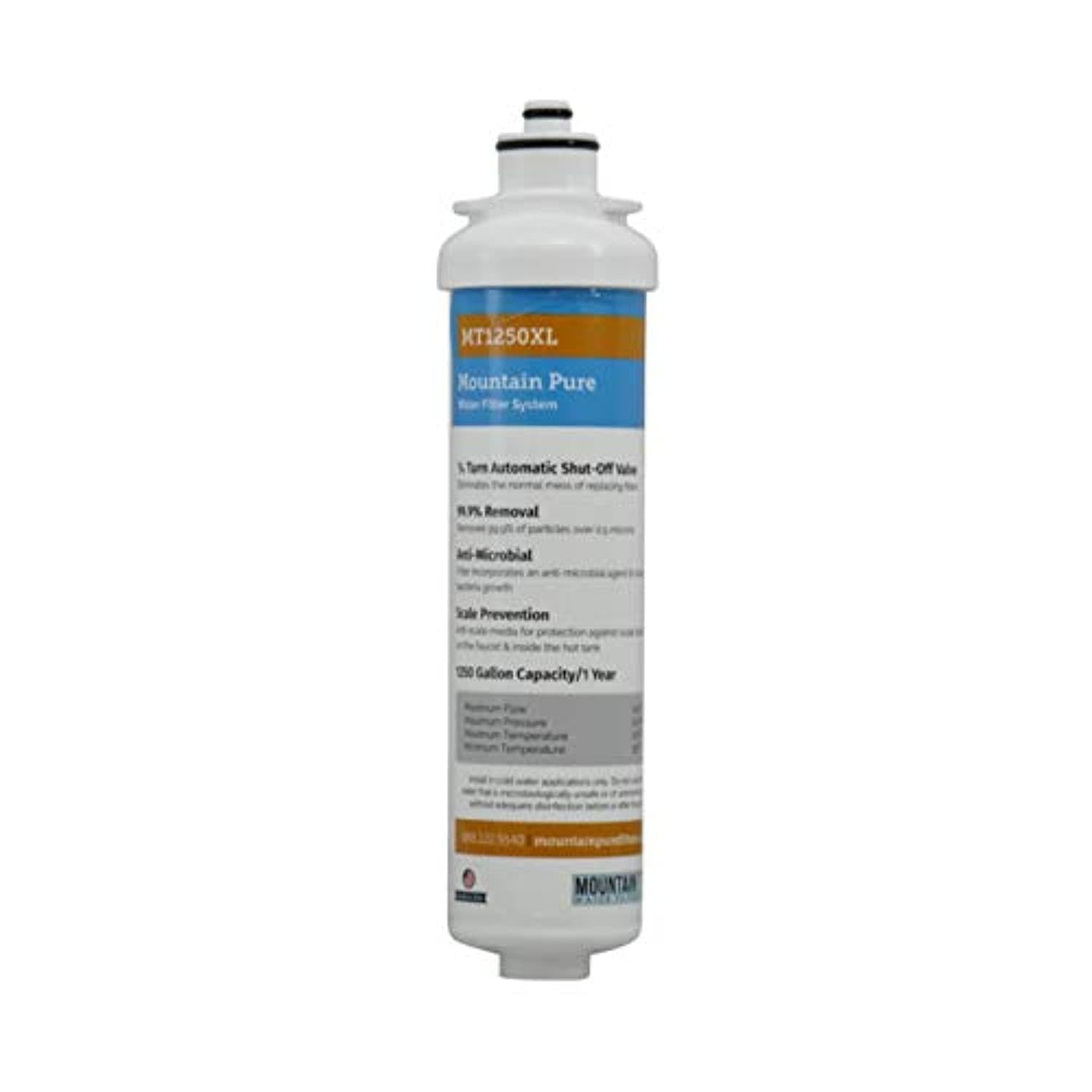 Mountain Plumbing MT1250xl/rfc Mountain Pure carbon Replacement Filter ...
