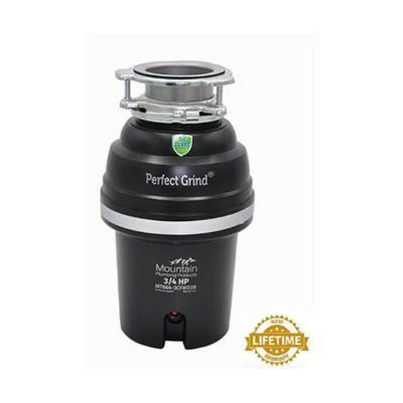 Mountain Plumbing Perfect Grind Waste Disposer 3/4 HP- MT666-3CFWD3B - Walmart.com