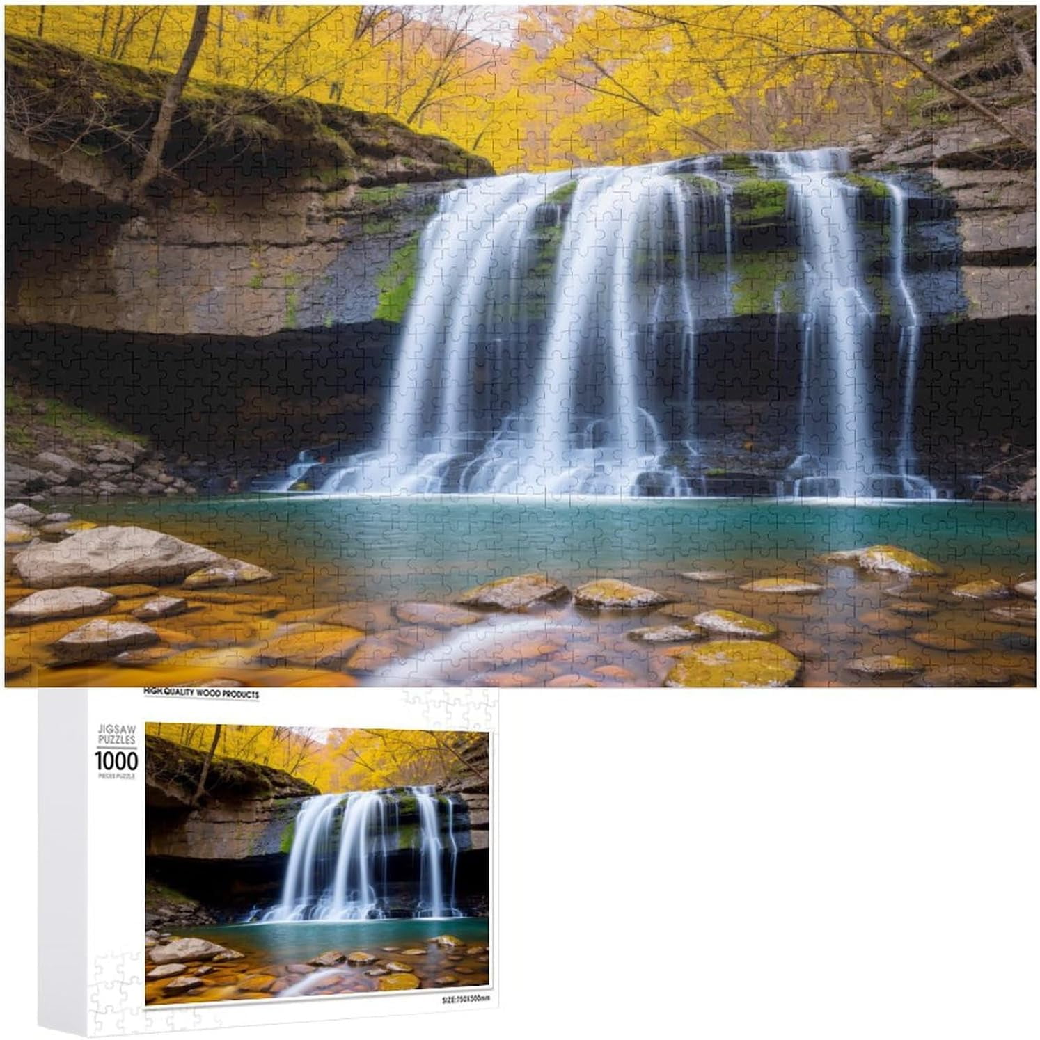 Mountain Puzzle 1000 Pieces Jigsaw Puzzles for Adults and Children,30 ...