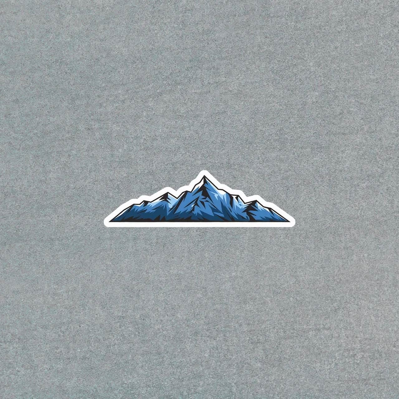 Mountain Range Silhouette Sticker - Outdoor Adventure Decalphone Decal ...