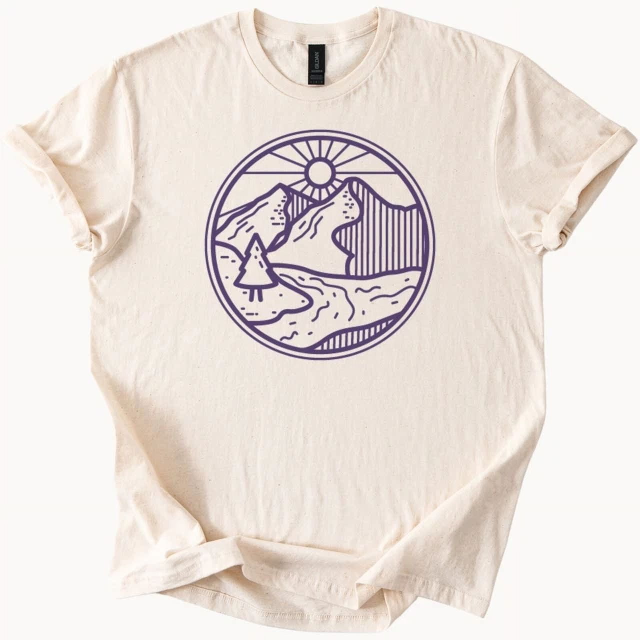 Mountain River Tee Nature Adventure Shirt - Walmart.com