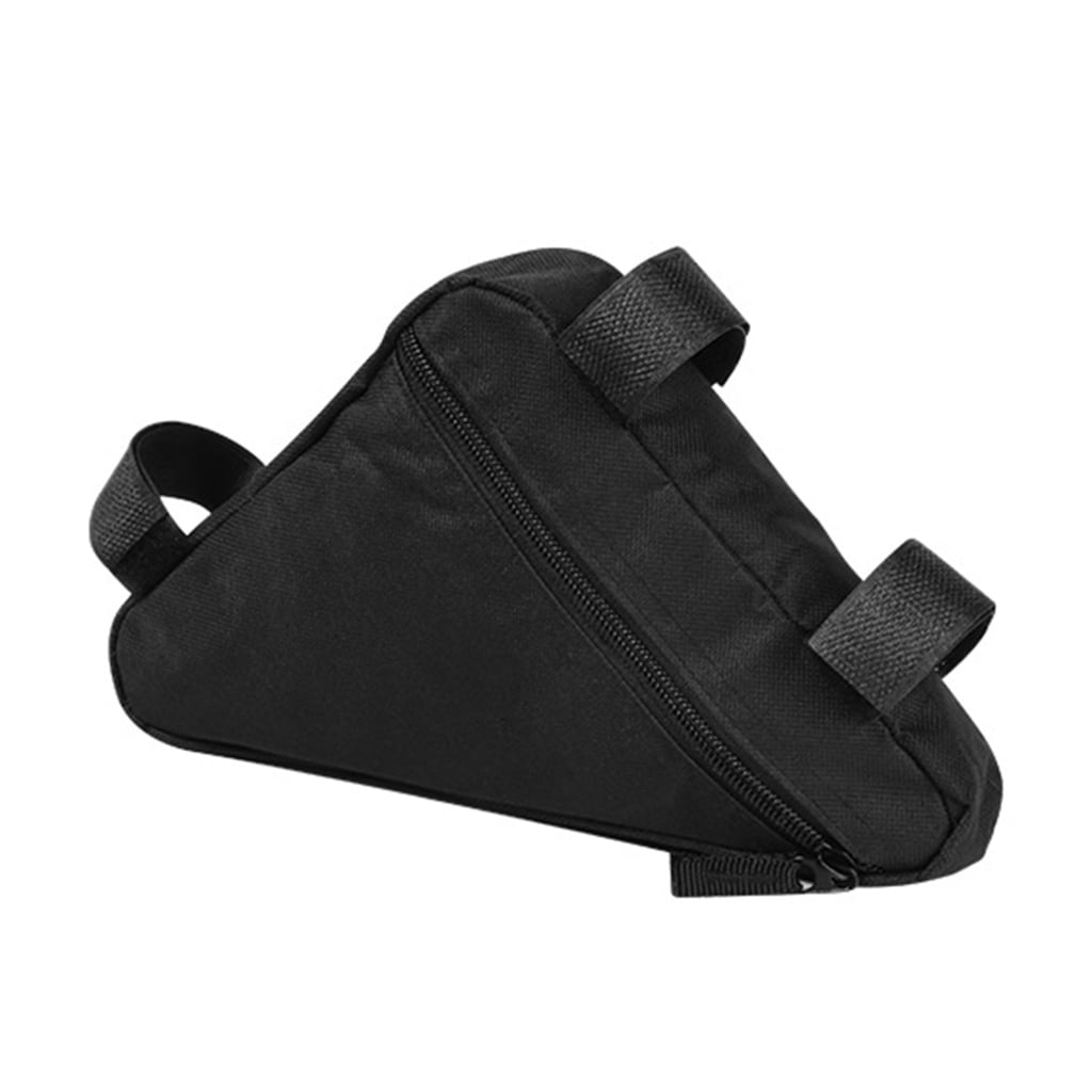 Mountain Road Bike Top Tube Front Frame Bag Bicycles Triple-Cornered Panniers Bag Cycling Holder ...