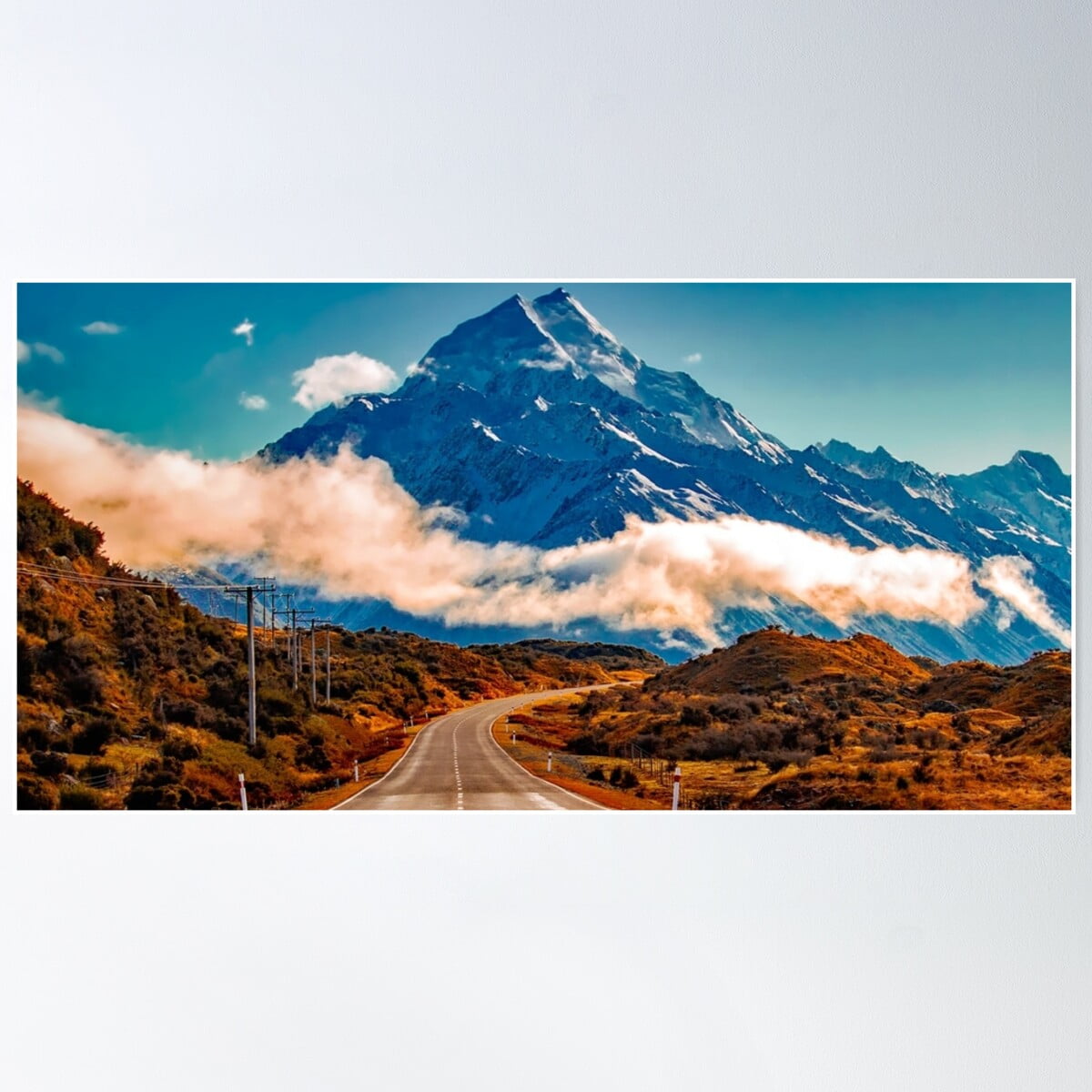 Mountain Road Panorama,Panoramic,Widescreen Nature Scene, Photo Prints ...