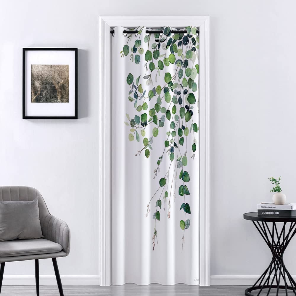 Mountain Sun Door Curtains Doorway Privacy Sliding Closet Curtain for ...