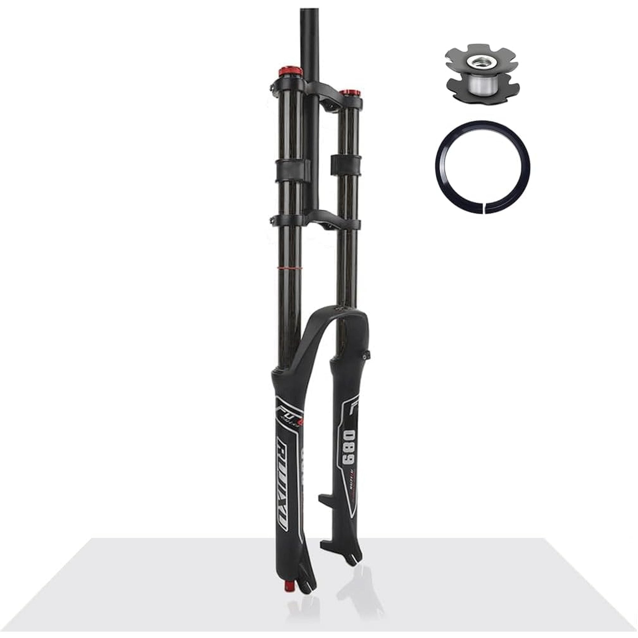 Mountain Suspension Forks 26 Inch Disc MTB Fork 1-1/8" Straight DH Air ...