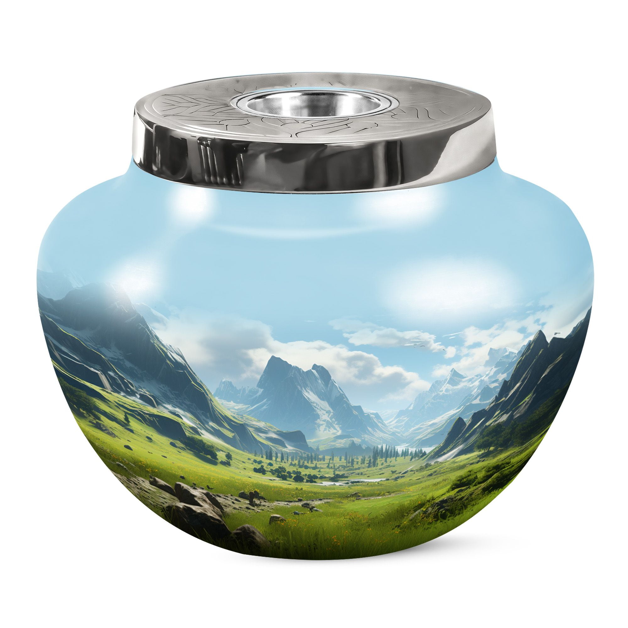 Mountain Urn - Urns For Human Ashes Adult Female - Human Remains Urns - Urns Human Ashes ...