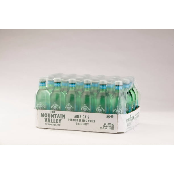 Mountain Valley Natural Spring Water, Bottled at source, 16.9 Flo Oz ...