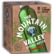 Mountain Valley Spring Water Glass Sparkling Water, 1 Liter -- 12 per ...