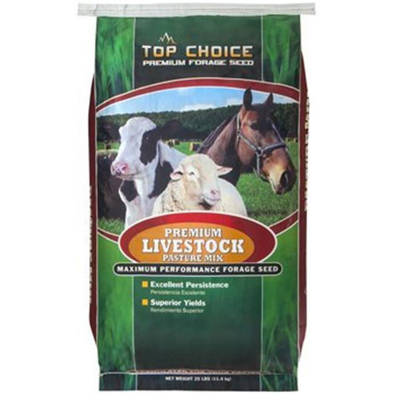 Mountain View Seeds 502006141 25 lbs 17646 Prem Livestock Pasture Mix ...