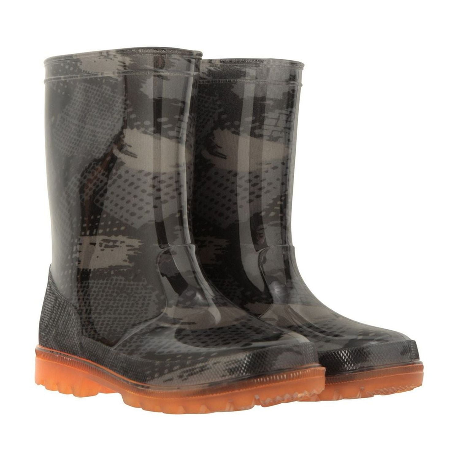 Mountain Warehouse Boys/Girls Camouflage Flashing Lights Galoshes ...