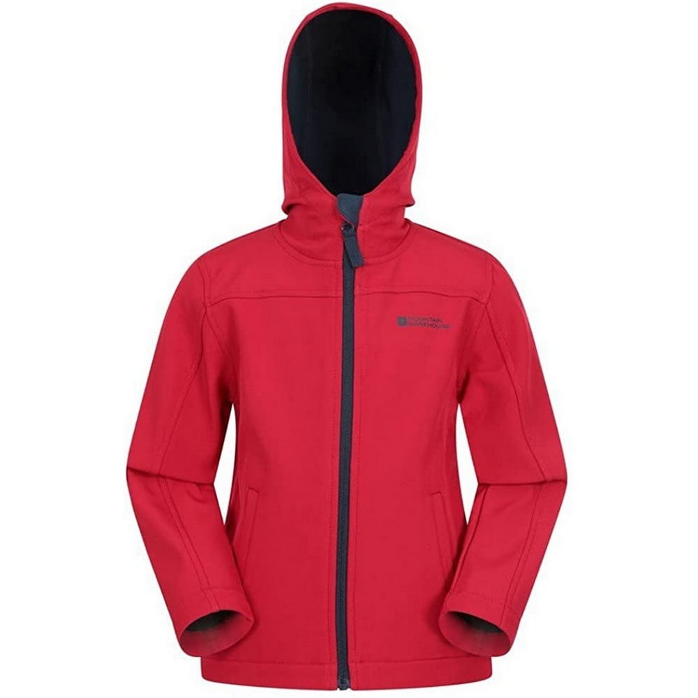 Mountain Warehouse Boys/Girls Exodus Water Resistant Soft Shell Jacket ...