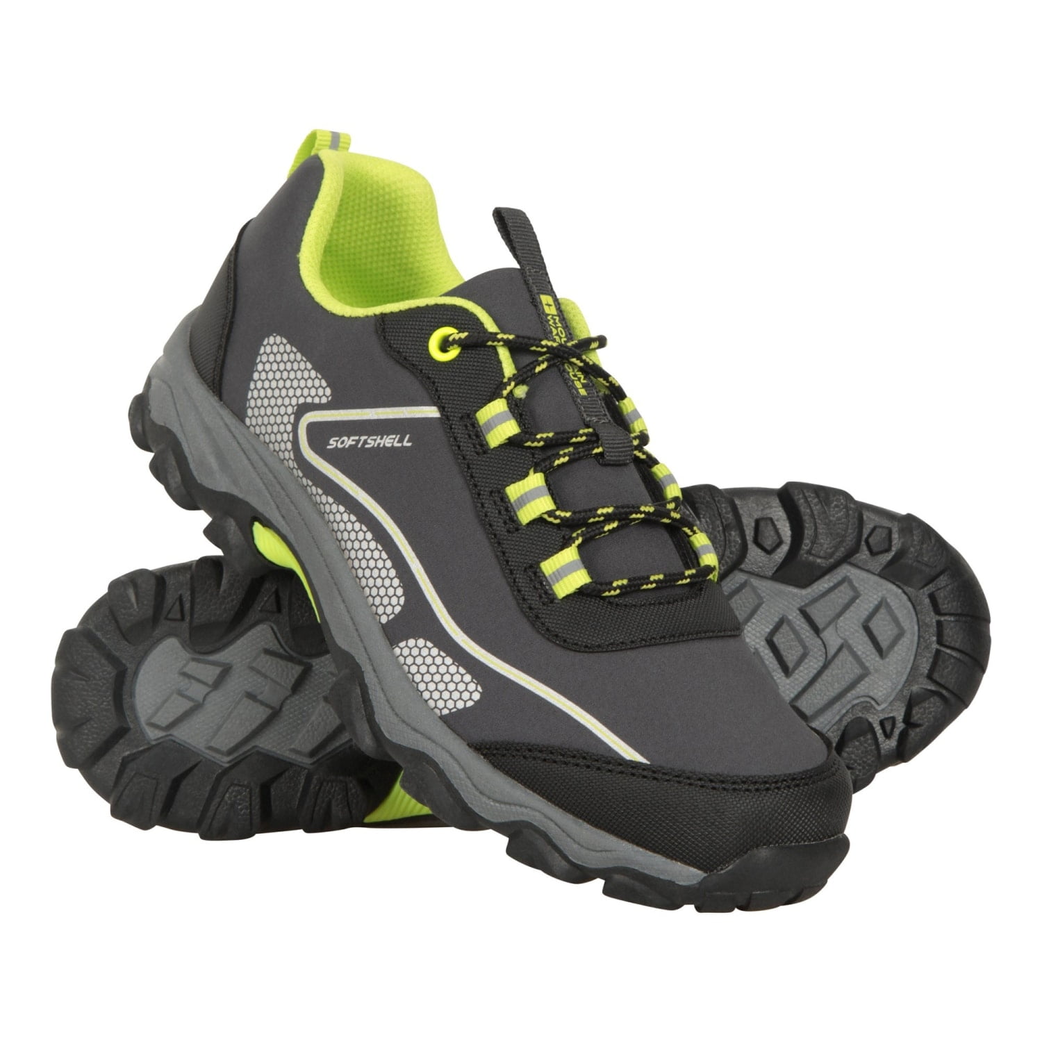 Mountain Warehouse Boys/Girls Softshell Walking Shoes - Walmart.com