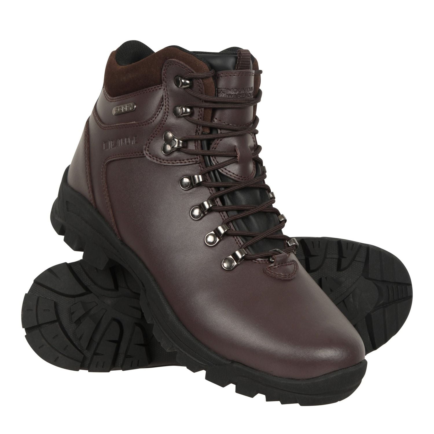 Mountain Warehouse Mens Latitude II Extreme Leather Waterproof Walking ...