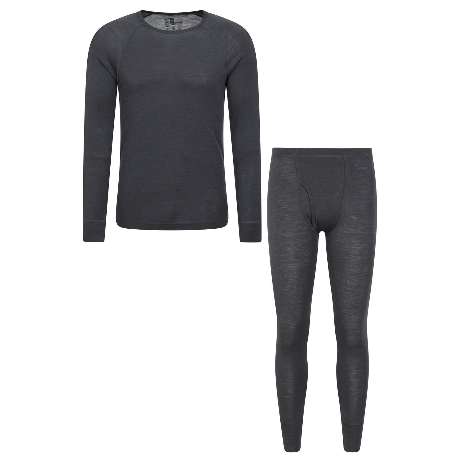 Mountain Warehouse Mens Merino Wool Thermal Base Layers Set - Walmart.com