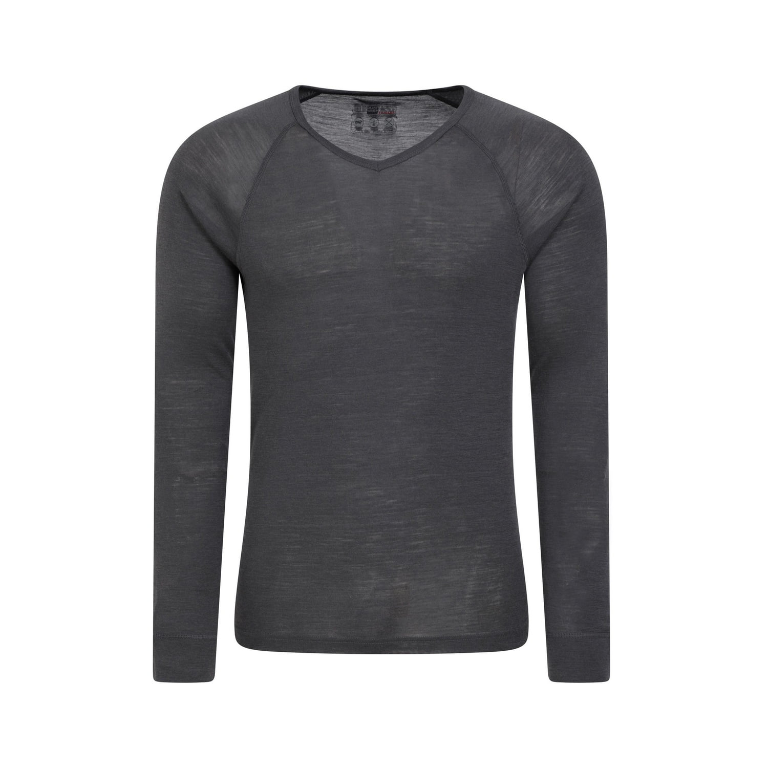 Mountain Warehouse Mens Merino Wool V Neck Base Layer Top - Walmart.com