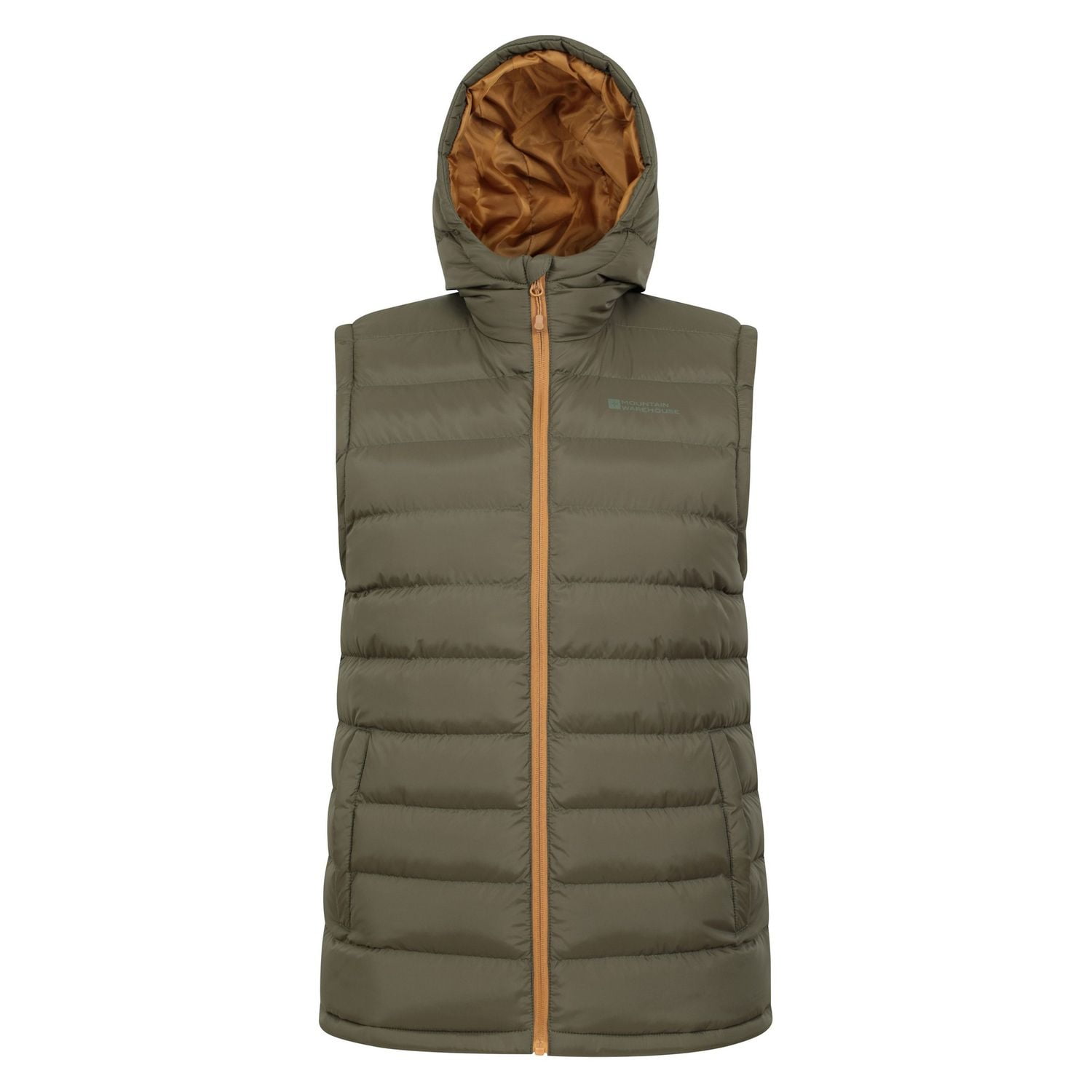 Mountain Warehouse Mens Seasons Hooded Padded Vest - Walmart.com