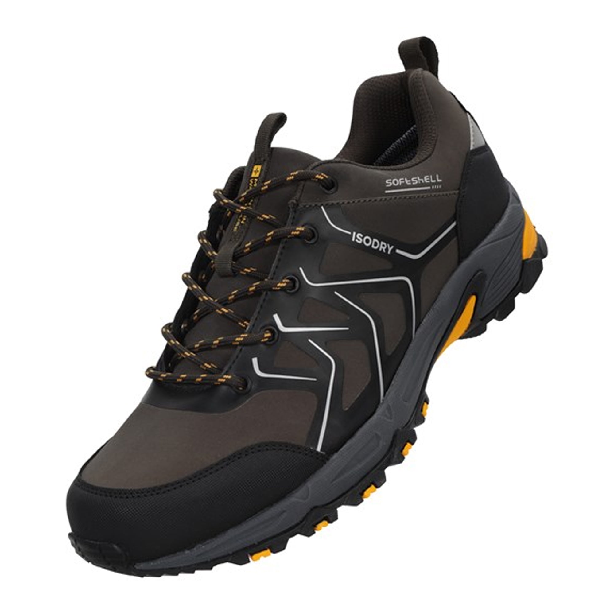 Mountain Warehouse Mens Shadow Softshell Waterproof Walking Shoes ...
