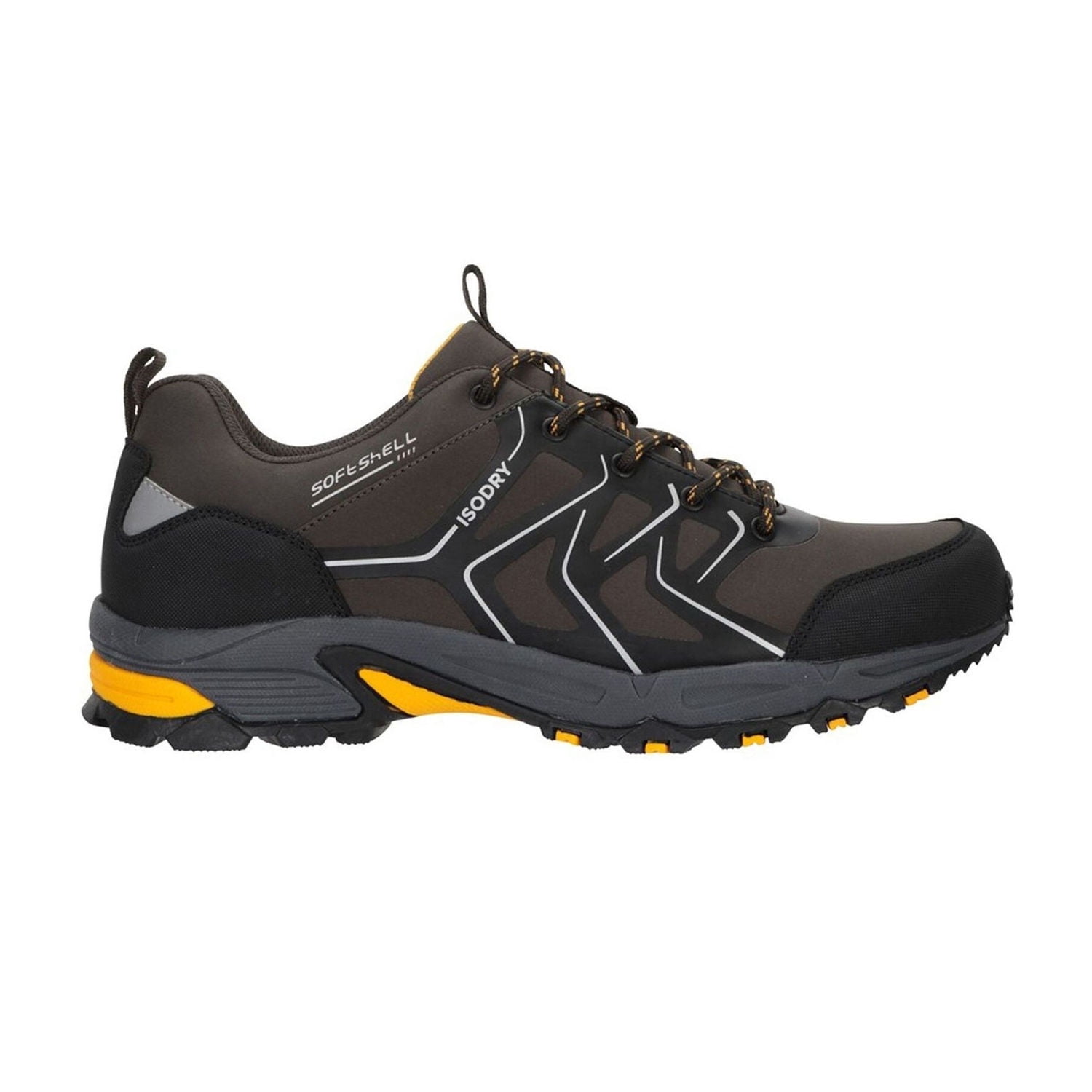 Mountain Warehouse Mens Shadow Softshell Waterproof Walking Shoes ...