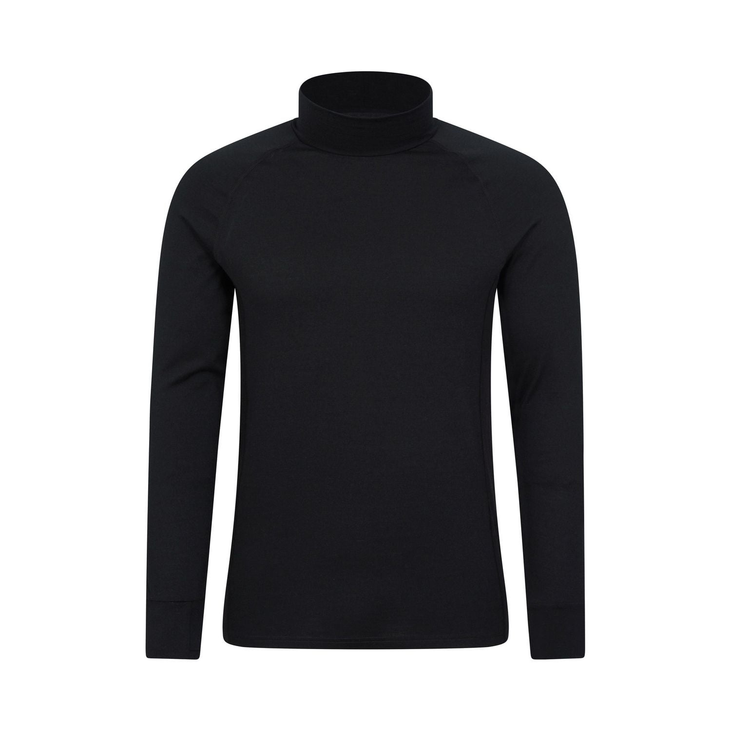 Mountain Warehouse Mens Summit Merino Wool Funnel Neck Thermal Top ...