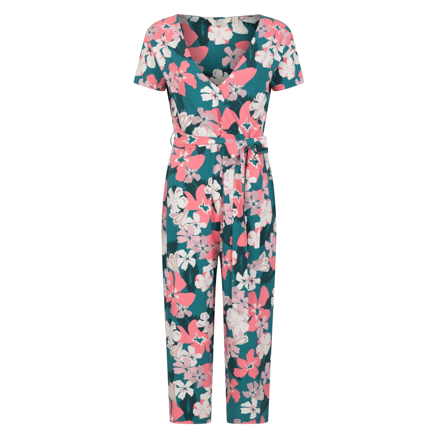 Mountain Warehouse Womens Santorini Floral Wrap Jumpsuit - Walmart.com